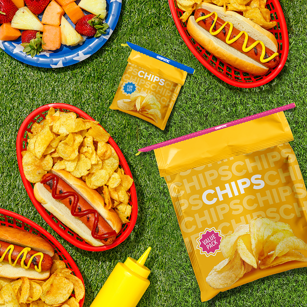 GRIPSTIC® Bag Sealer 12pk 5" Blue